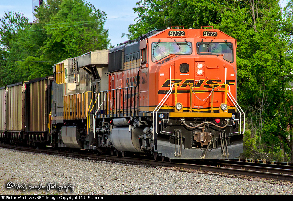 BNSF 9772 | EMD SD70MACe | NS Memphis District